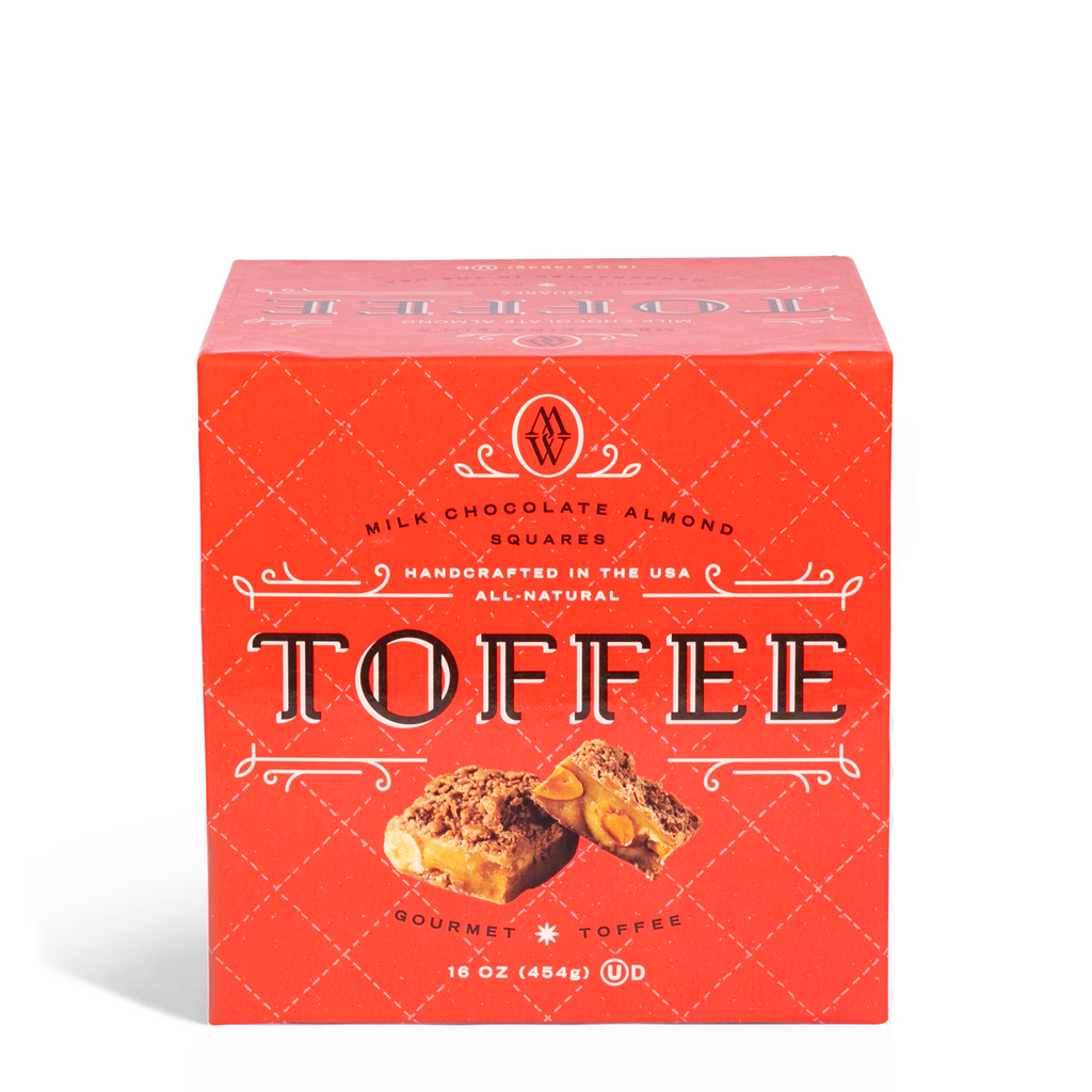 Milk Chocolate Almond Toffee Squares – Grayson De Vere