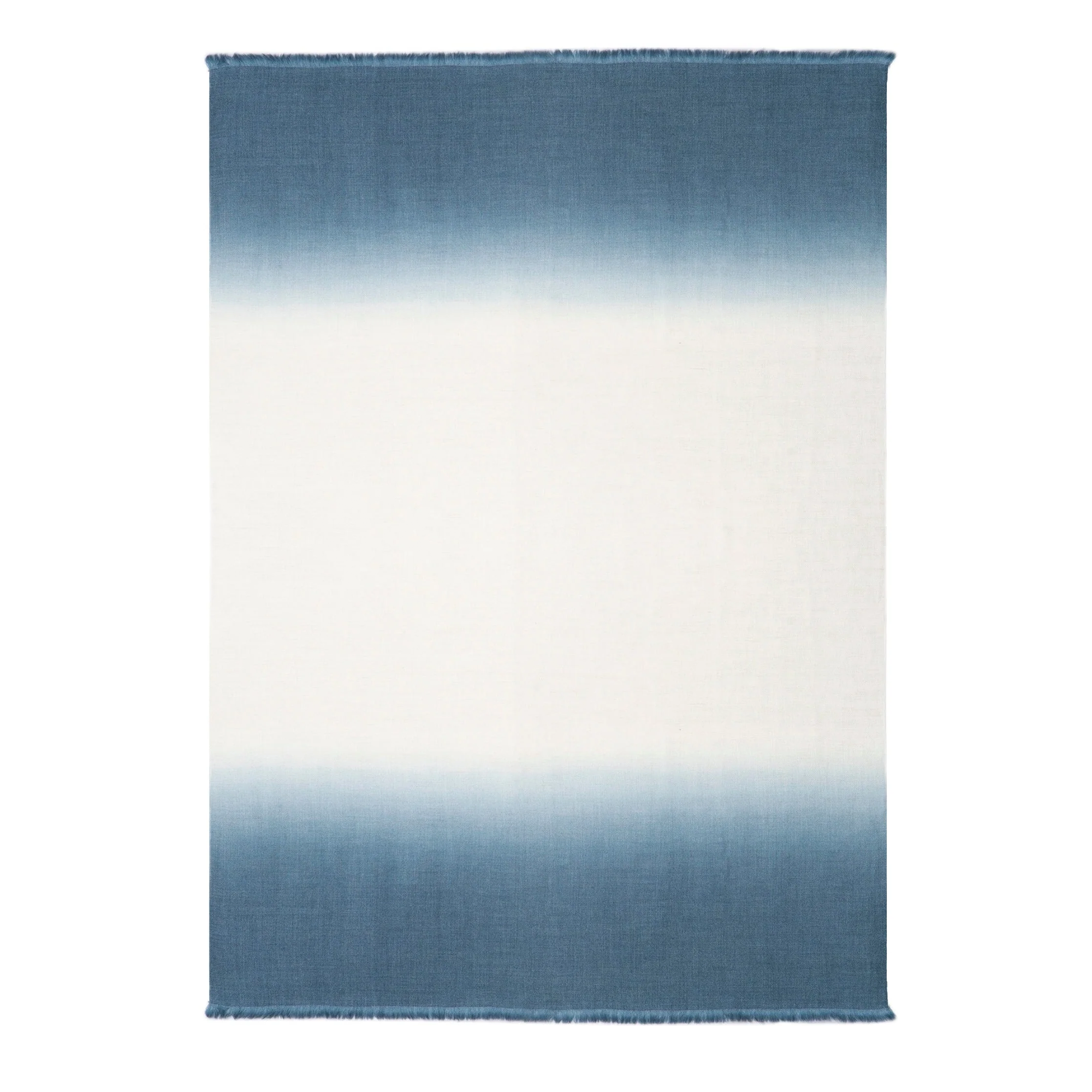 Ombré Alpaca Linen Throw - Breakers