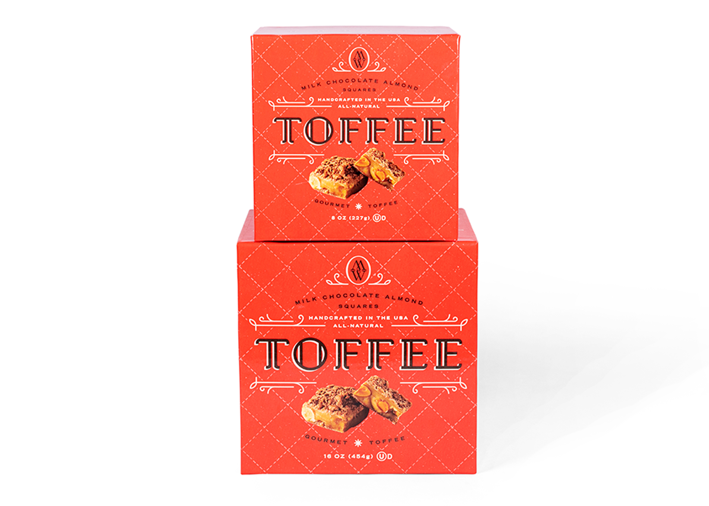 Milk Chocolate Almond Toffee Squares – Grayson De Vere